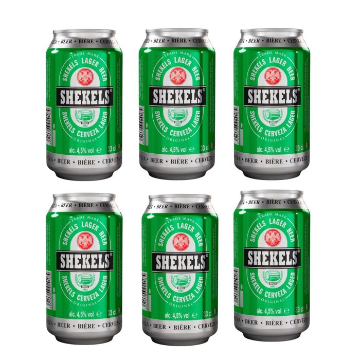Cerveza Shekels 6 x 330 ml - Súpermaba